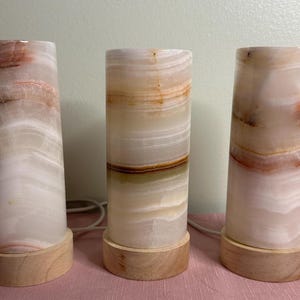 Afghanistan Jade Crystal Cylinder Lamp Lights - Etsy