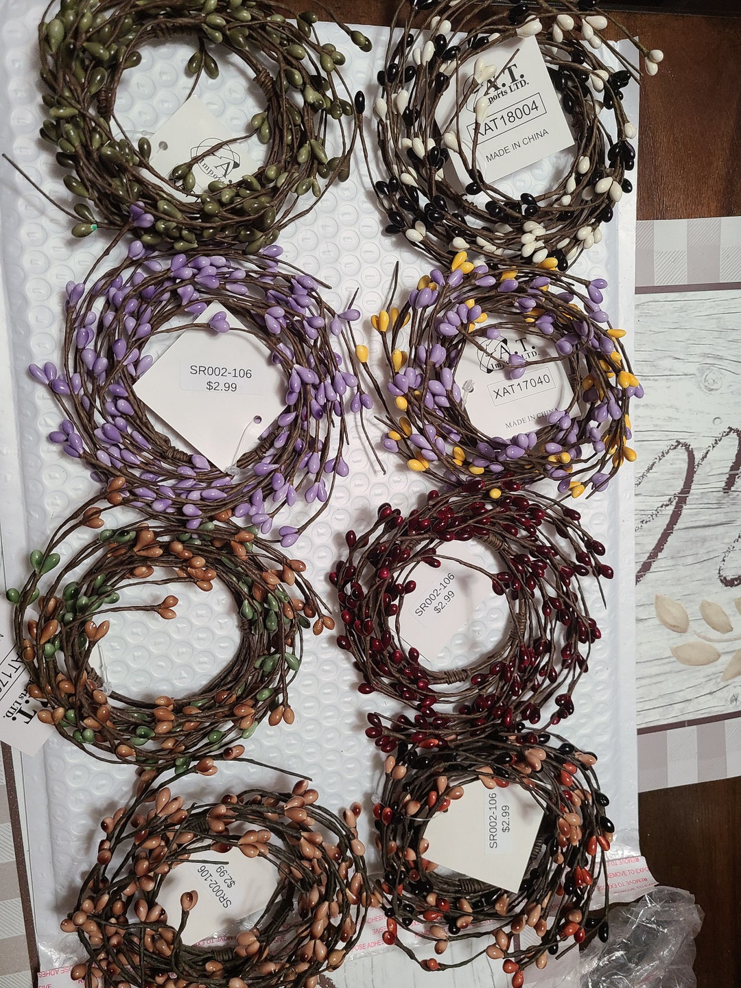 2.5 Pip Berries in a Variety of Colors - Etsy