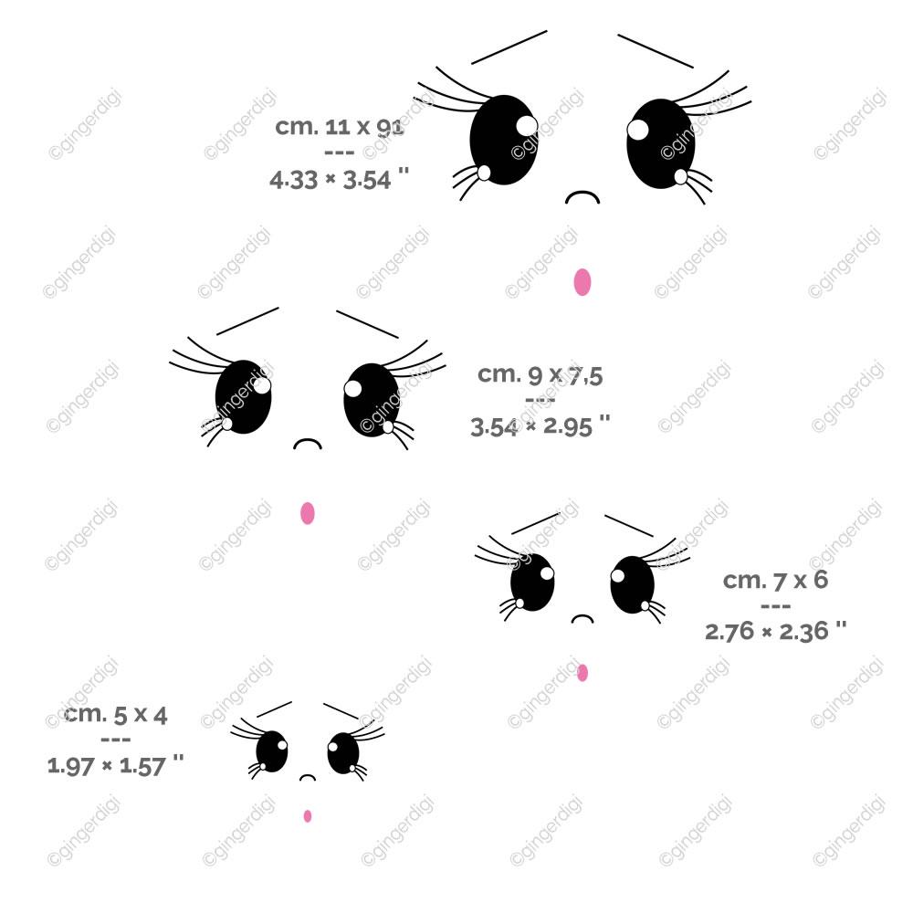 Doll Face Emma / Printable Doll Face / Transfer Print / Digital File ...