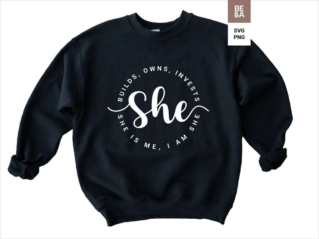 I Am She Svg Entrepreneur Svg File Motivational Svg Inspirational Svg ...