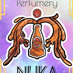 Nuka World Fallout Inspired Perfume Oil Popcorn, Cola, Metal, Caramel ...