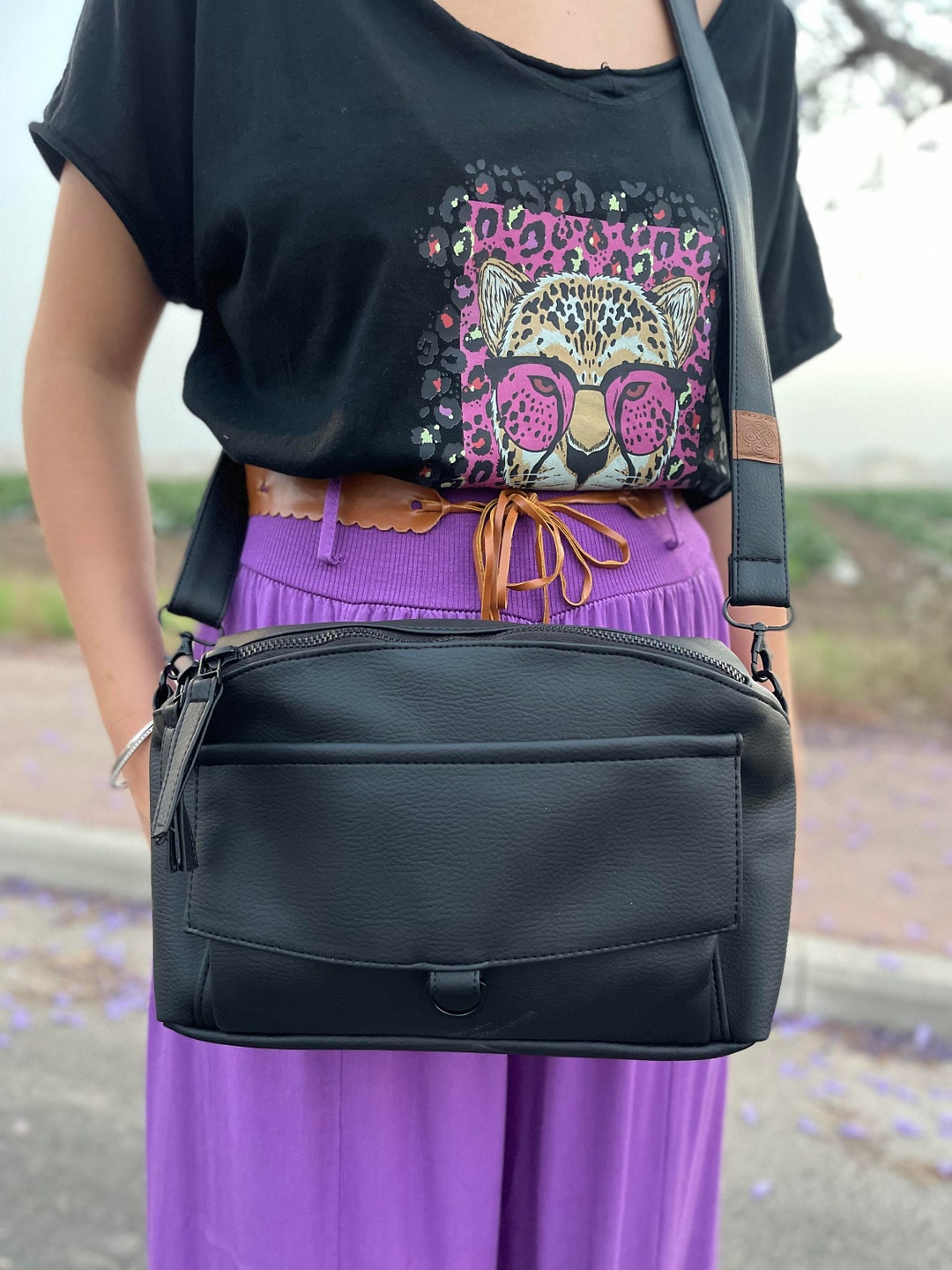 Black Sholder Small Cross-body Women Bag - Etsy