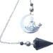 Divination Pendulum, Orgonite Pendulum, Shungite Pendulum, Moon ...