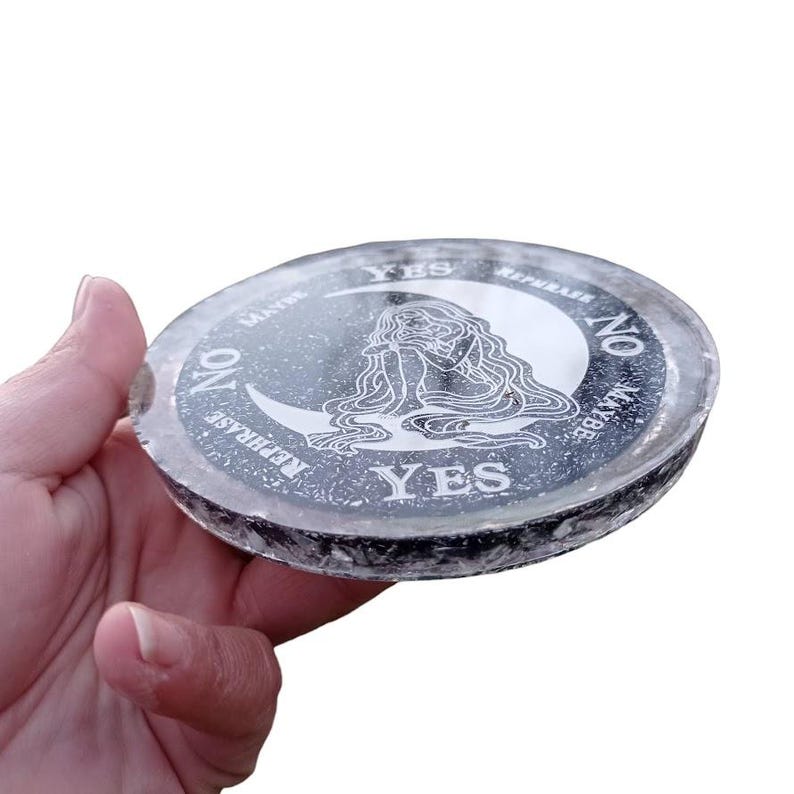 Pendulum Board With Moon Goddess for Answers, Divination Board With ...