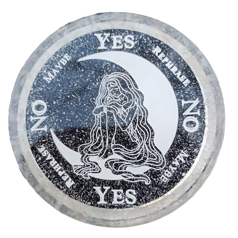 Pendulum Board With Moon Goddess for Answers, Divination Board With ...