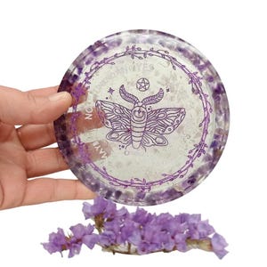 Pendulum Board With Moth Butterfly for Answers, Divination Board With ...