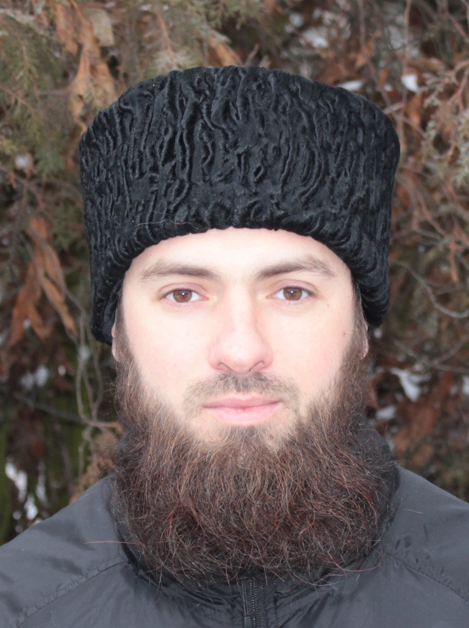 Caucasian KARAKUL hat papakha men/women | Etsy