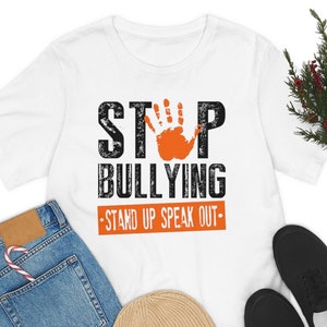 Stop Bullying Shirt, Anti Bully Gift, Unity Day Gift, Harmony Day Shirt ...