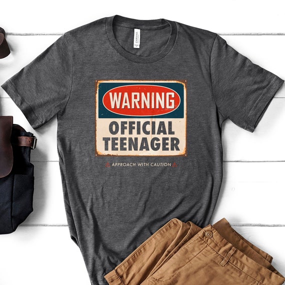Official Teenager Shirt Thirteen Birthday Official Teenager - Etsy