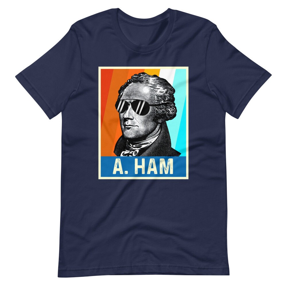 Hamilton A. Ham t-shirt Hamilton tshirt Smile More shirt | Etsy