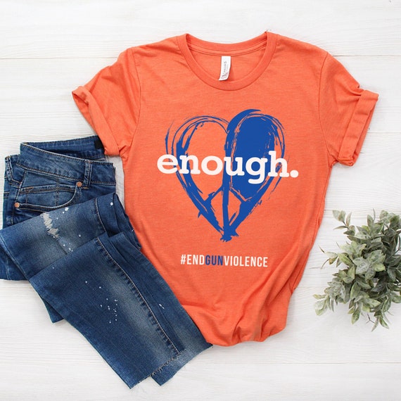 Peace & Love Symbol Anti Gun Shirt Gun Control Shirt Wear - Etsy