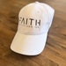 Women's Faith Hat, Religious Hat, Faith, Ephesians 2:8, Christian Hat ...