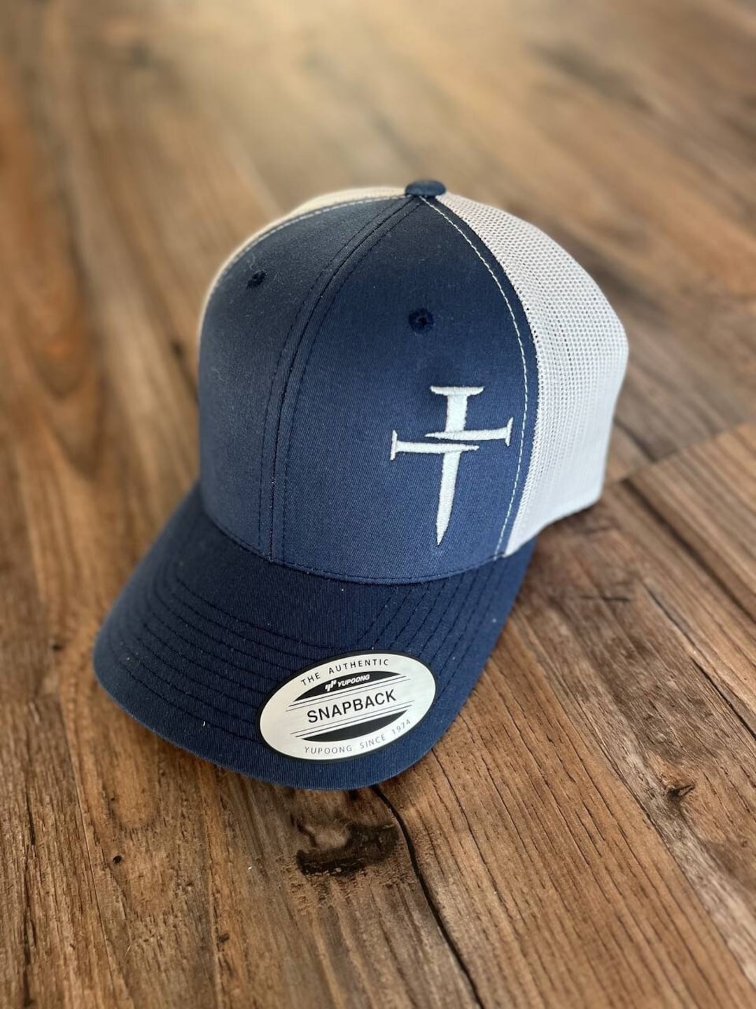 Men's Trucker Hat, Three Nails Hat, Cross Hat, Christian Clothing ...