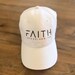 Women's Faith Hat, Religious Hat, Faith, Ephesians 2:8, Christian Hat ...