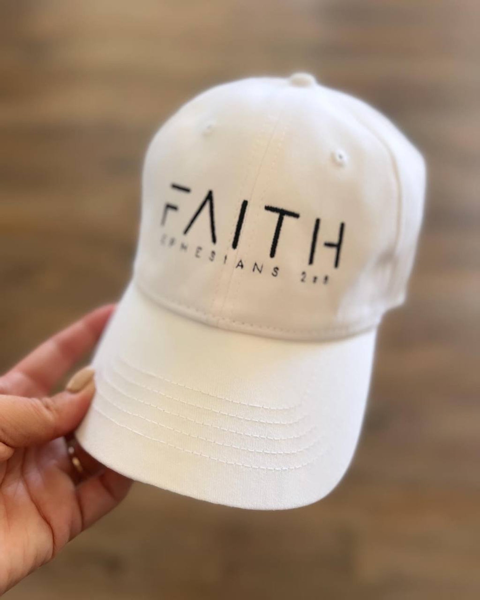 Women's Faith Hat, Religious Hat, Faith, Ephesians 2:8, Christian Hat ...