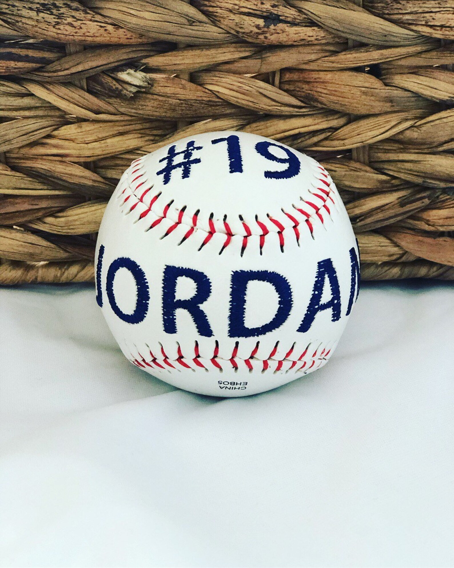 Personalized Embroidered Baseball Baseball Gift Custom - Etsy