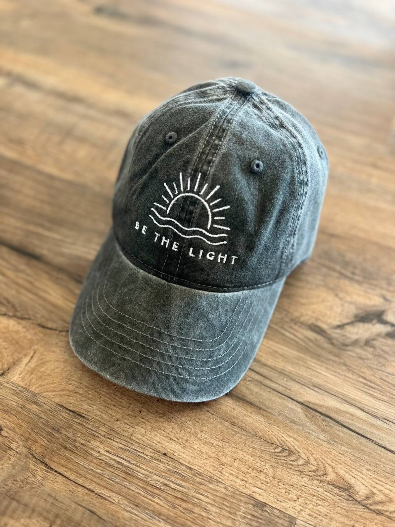 Be the Light Embroidered Hat, Religious Hat, Women's Cap, Gift for Her ...