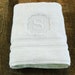 Personalized Embossed Embroidered Bath Towel, Full Size Bath Towel ...