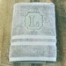 Personalized Embossed Embroidered Bath Towel, Full Size Bath Towel ...