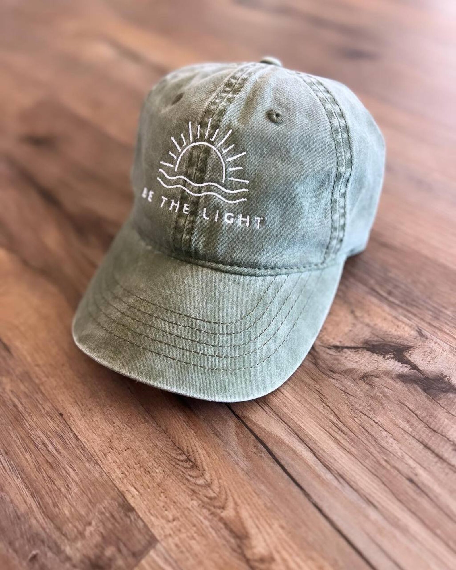 Be the Light Embroidered Hat, Religious Hat, Women's Cap, Gift for Her ...