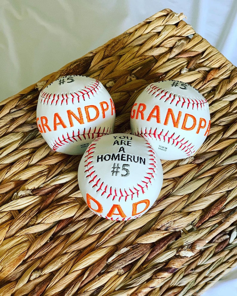 Personalized embroidered baseball baseball gift custom | Etsy