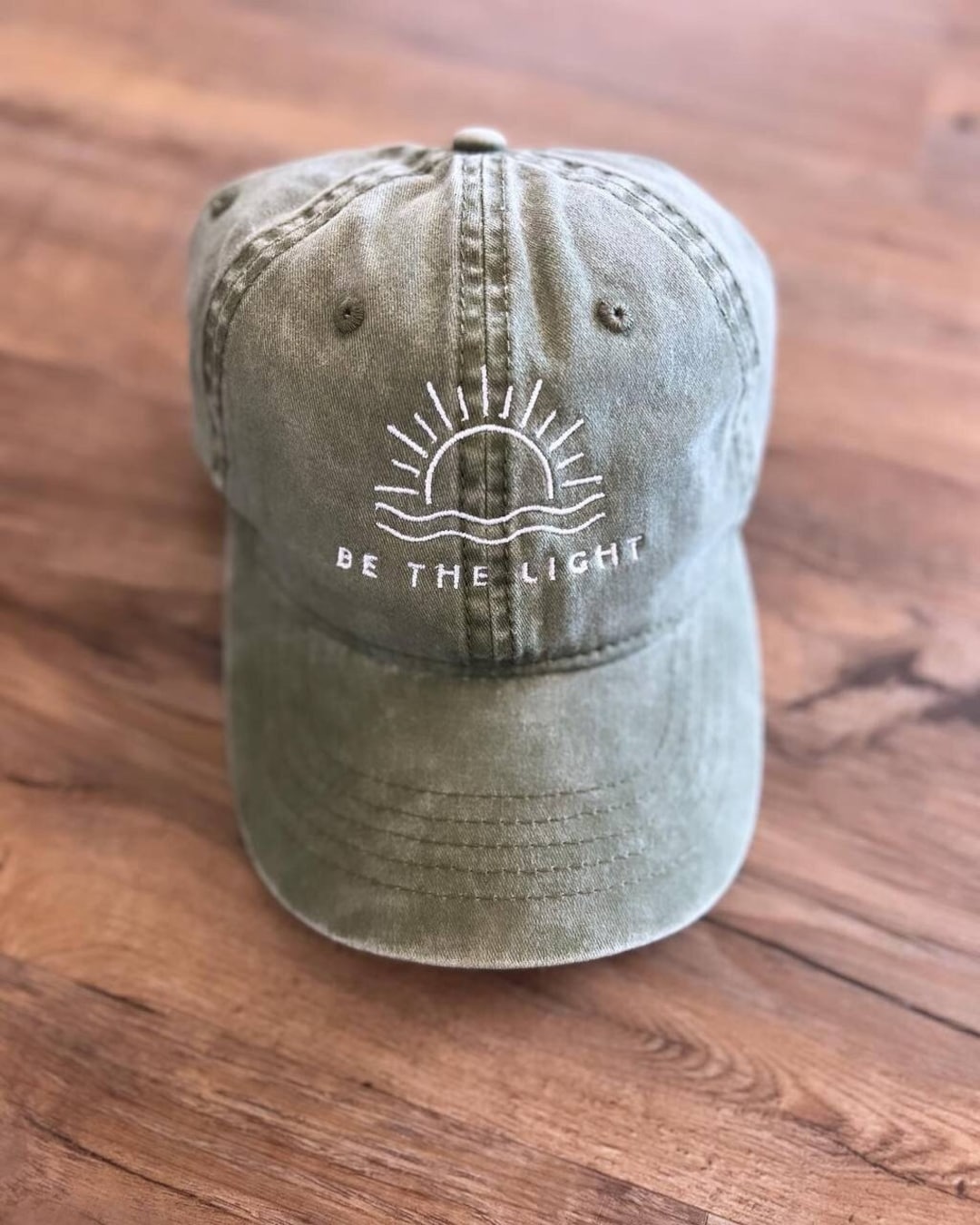 Be the Light Embroidered Hat, Religious Hat, Women's Cap, Gift for Her ...