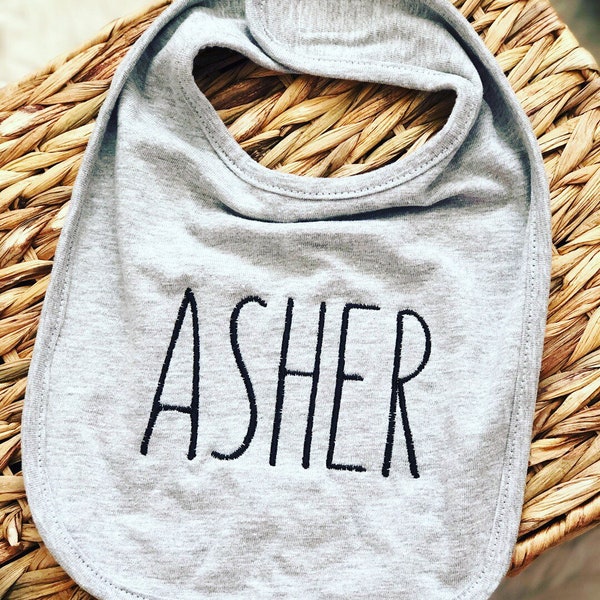 Custom Baby Bib - Etsy