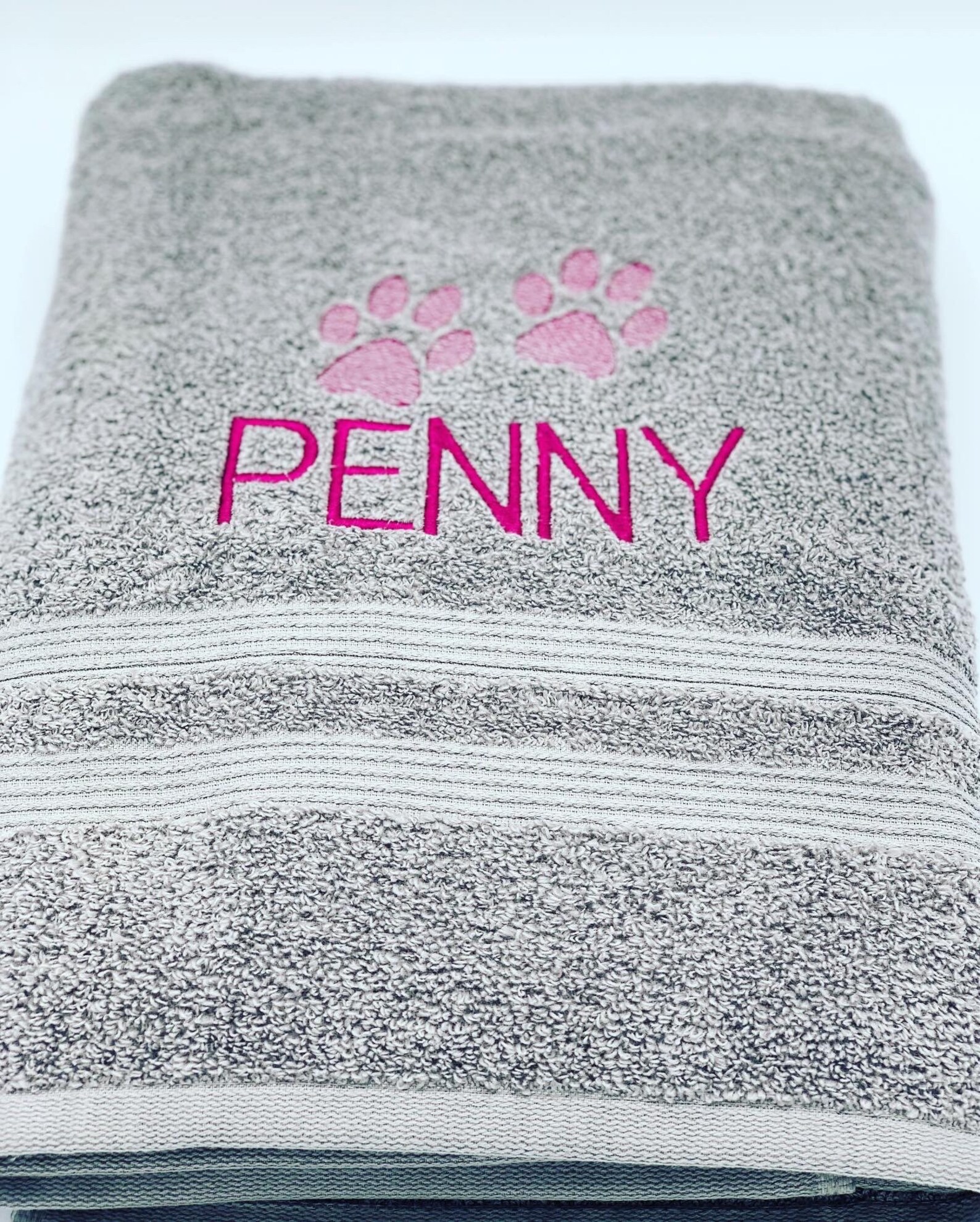 Personalized embroidered pet towel dog grooming towel new | Etsy