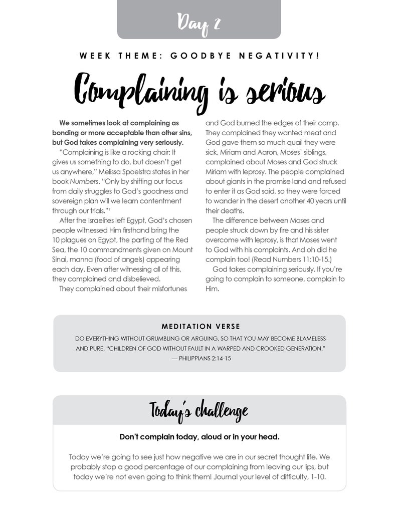 Thought Life 30-Day Challenge Devotional and Workbook: Bible | Etsy