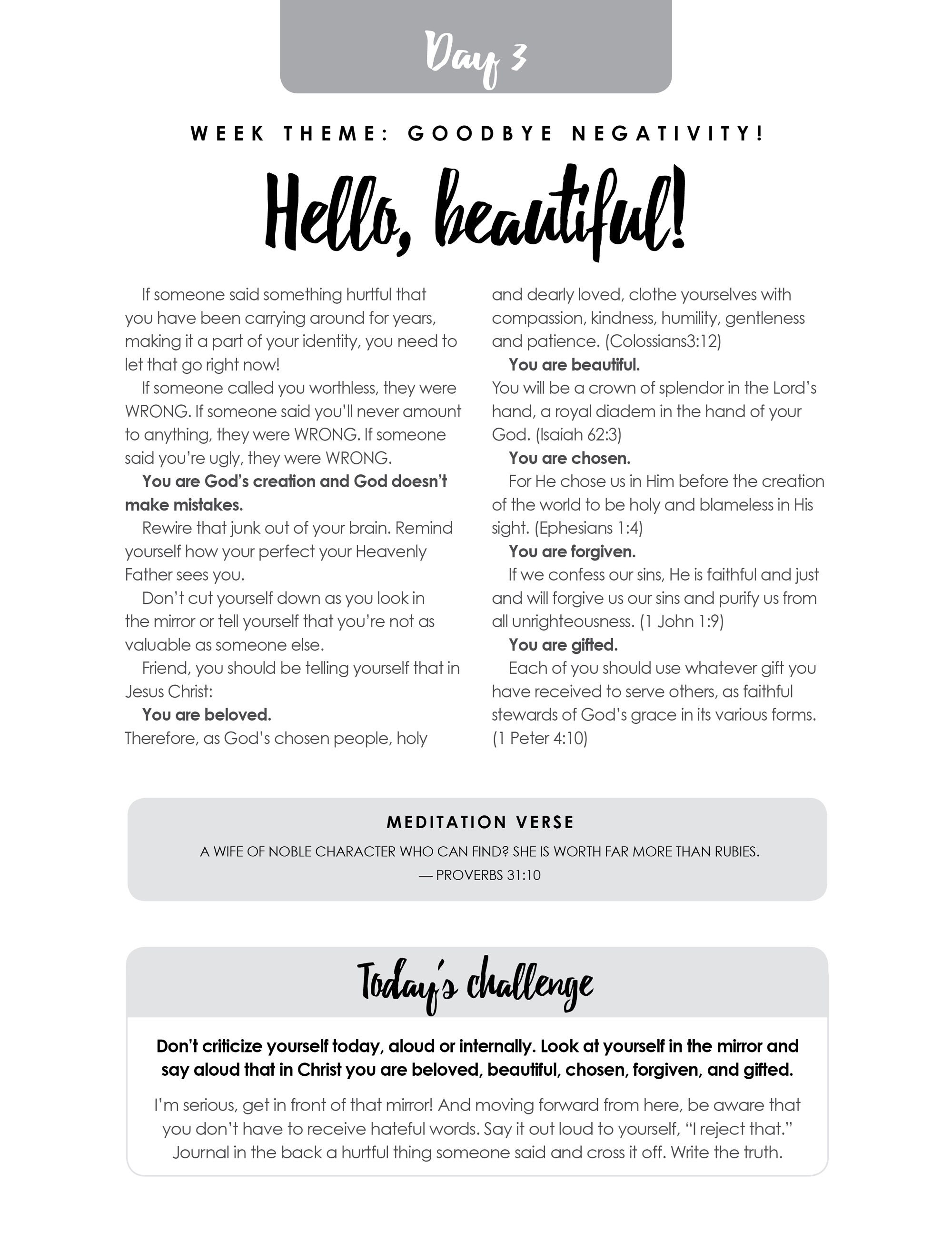 Thought Life 30-Day Challenge Devotional and Workbook: Bible | Etsy