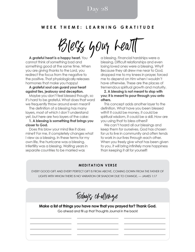 Thought Life 30-day Challenge Devotional and Workbook: Bible Study to ...