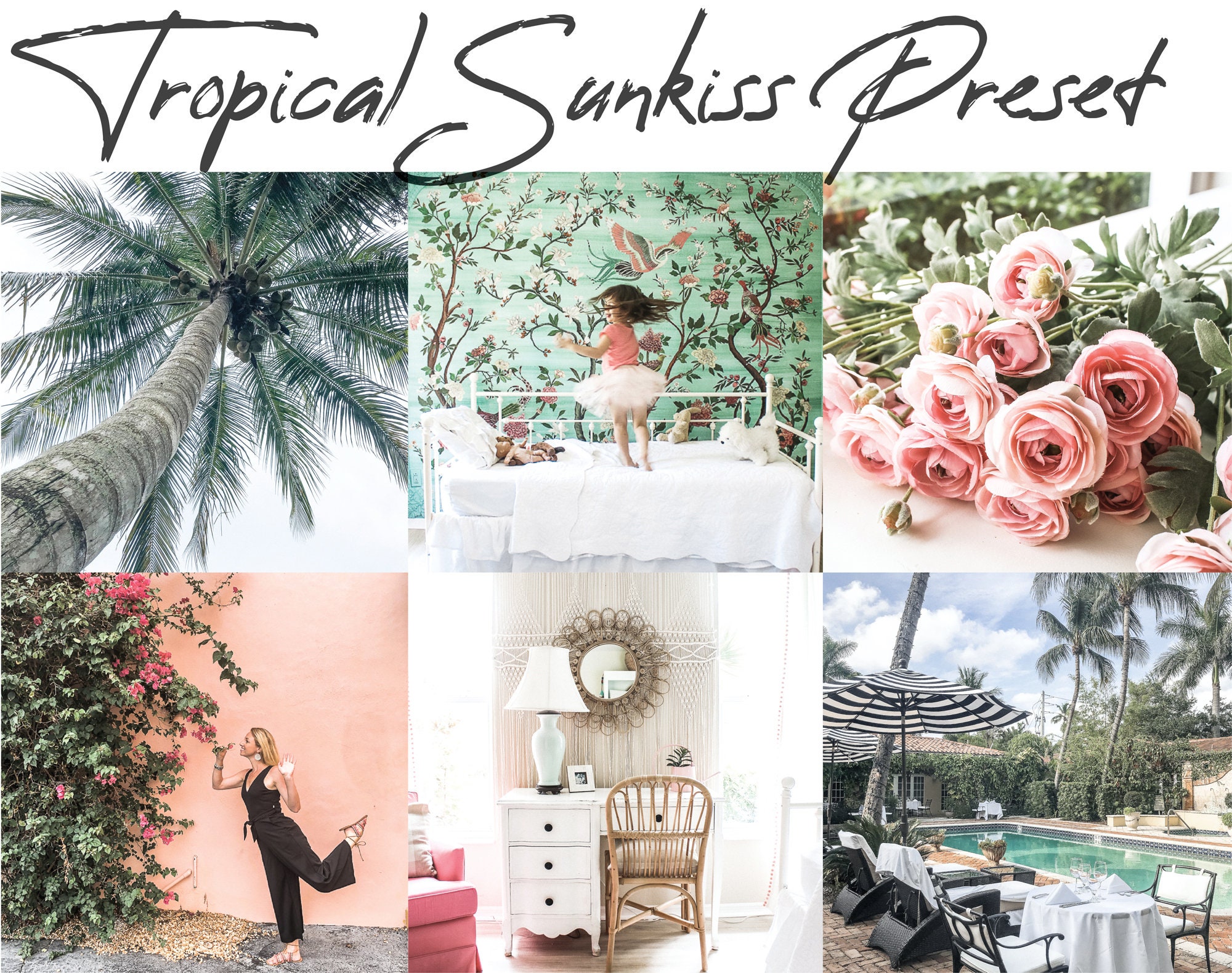 Tropical Sunkiss Preset - Coral and Mint - Mobile Lightroom - House Mix ...
