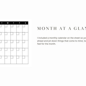 Weekly Planner Printable | Month at a Glance | to Do + Errands List ...