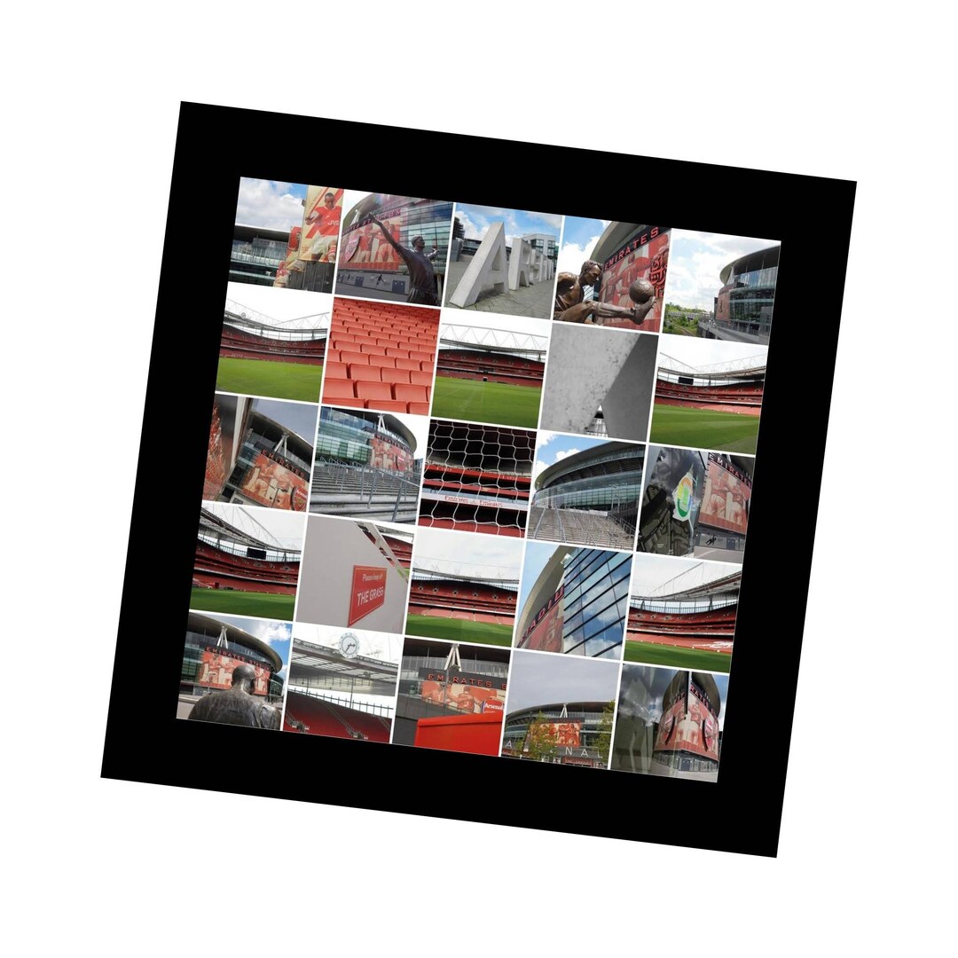 Glass Coaster Featuring Emirates Stadium, the Home of Arsenal - Etsy