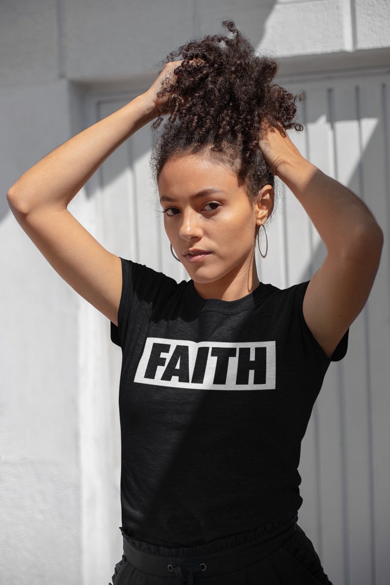 FAITH T-shirt, Christian Apparel, Worship, Musician, Scripture Shirt ...