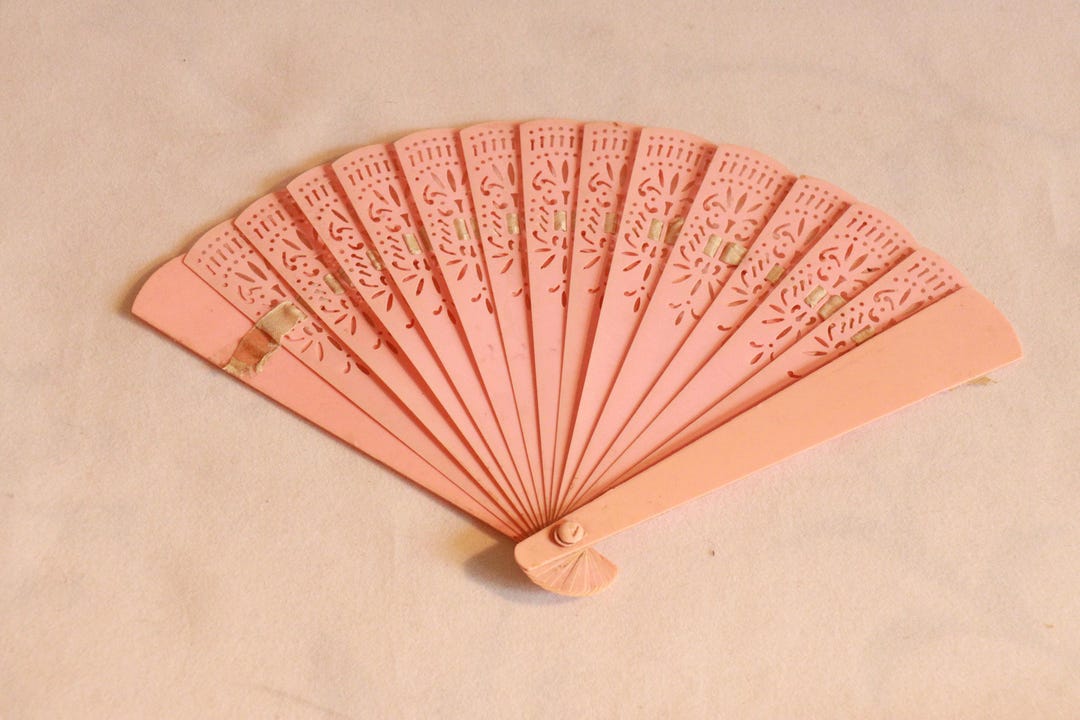 Adorable Vintage Plastic Folding Fan for Dolls or Toys - Etsy