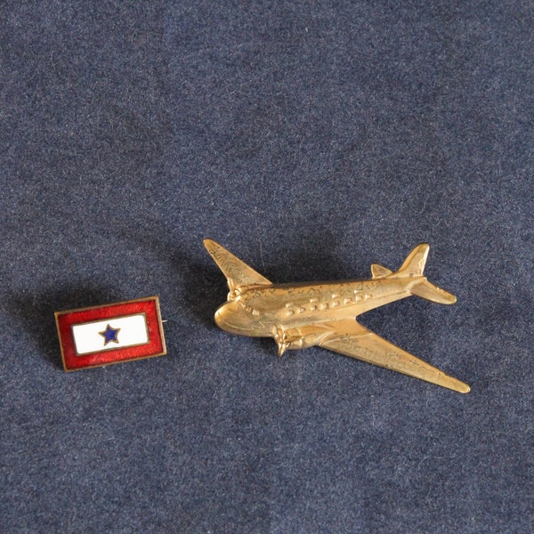 Wwii Blue Star Pin - Etsy