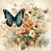 Shabby Chic Flowers and Butterflies Clipart Bundle-10 High Quality ...