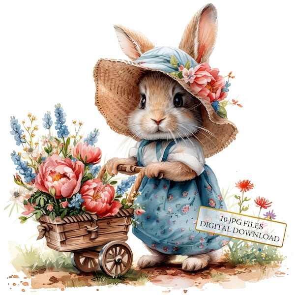 Easter Bunny Dress - Etsy