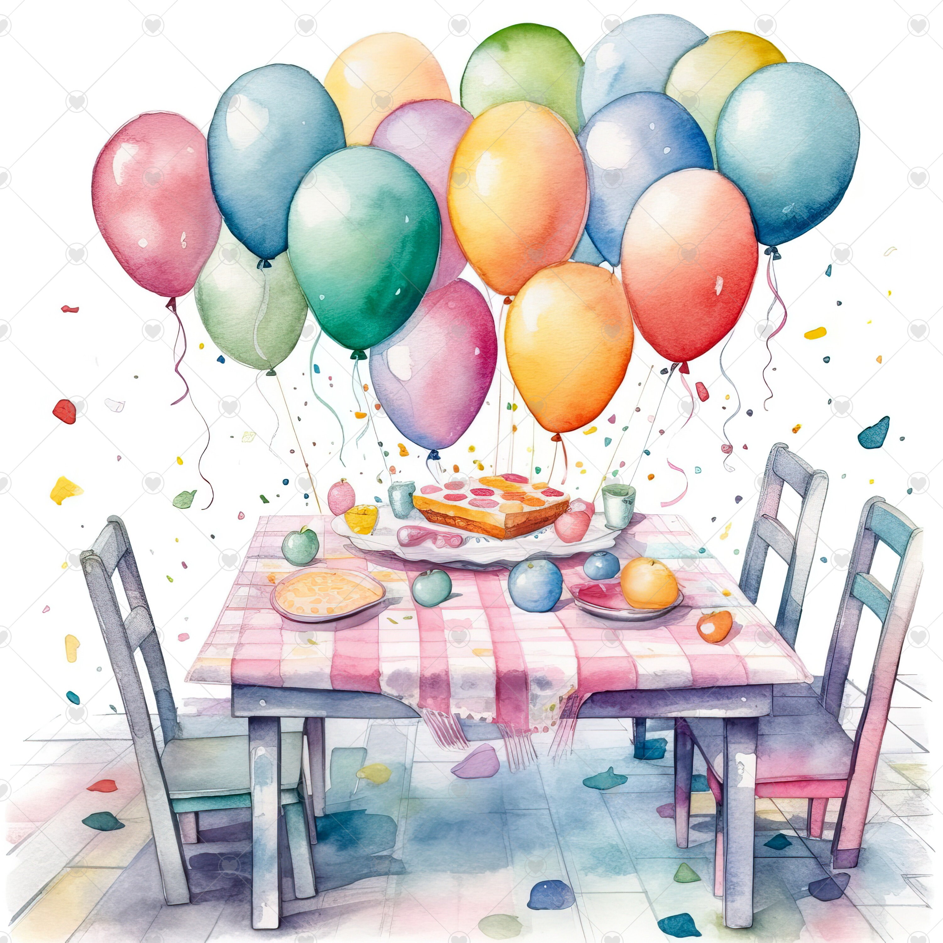 Outdoors Birthday Party Clipart Bundle 10 High Quality - Etsy