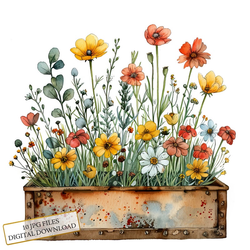 Rusty Box - Etsy