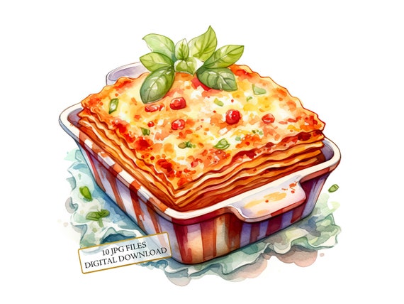 Lasagna Clip Art
