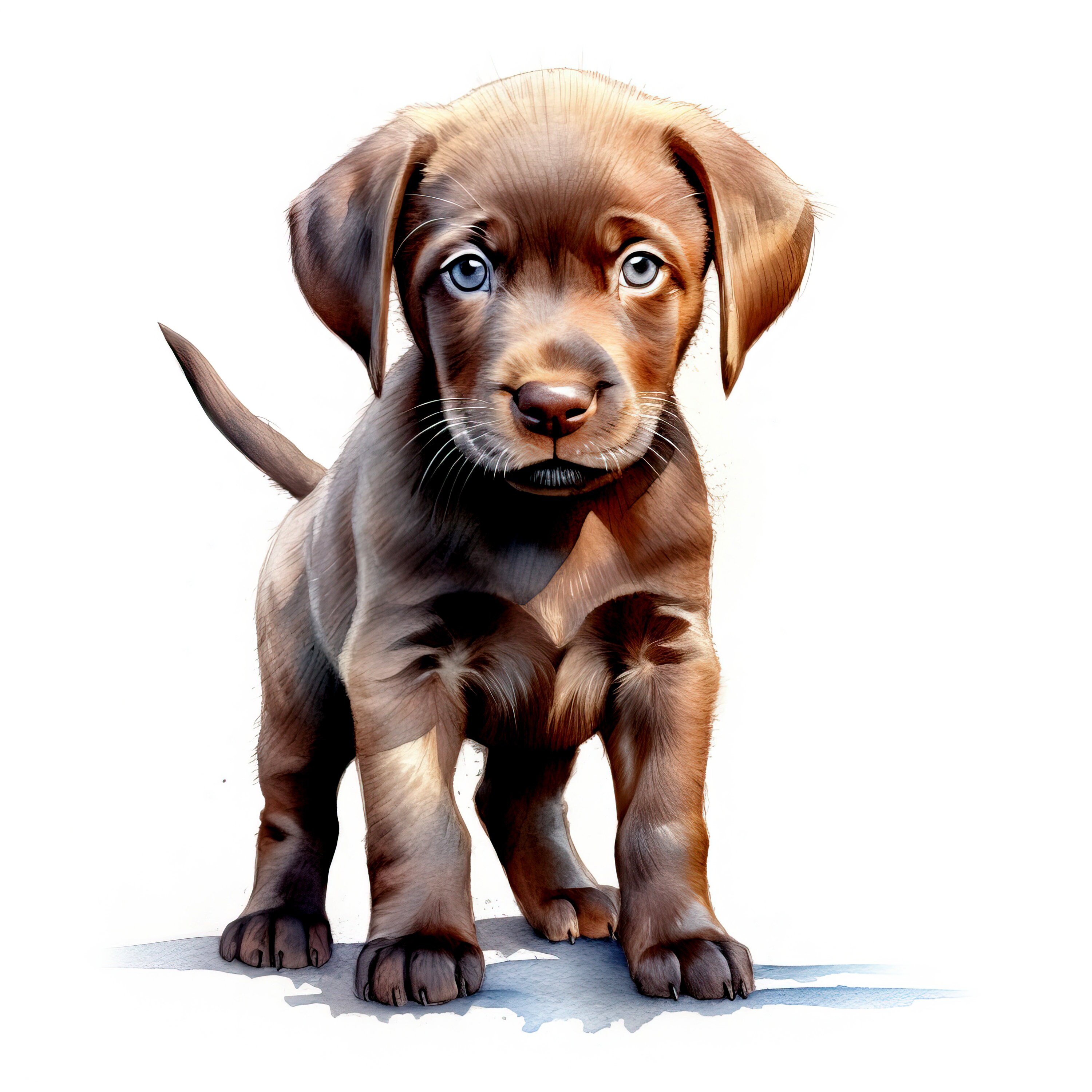 Labrador Retriever Puppy Clipart Bundle 10 High Quality - Etsy