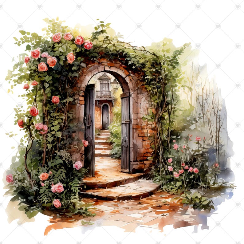 Secret Garden PNG Clipart Bundle- Digital Download - Etsy