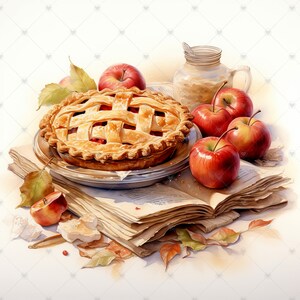 Apple Pie JPG Clipart Bundle- Digital Download - Etsy