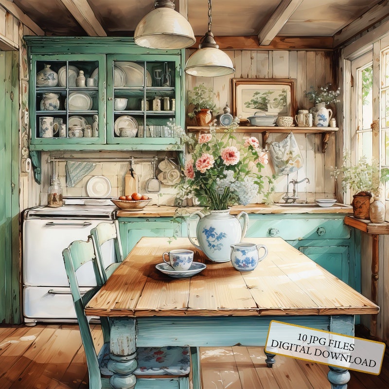 Kitchen Clipart - Etsy