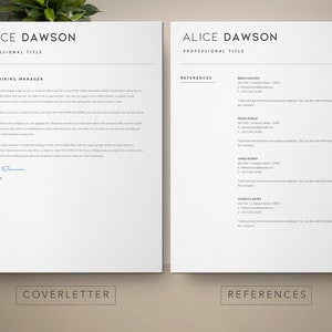 Resume Template Bundle, CV Template Pack, Bes Resume Templates, Resume ...