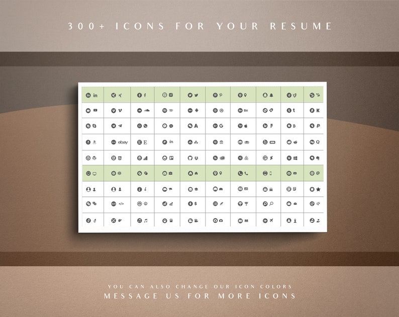 Professional Resume Template Simple, CV Template Word, Modern Resume ...