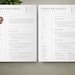 CV Resume Template With Photo, Paper Stationery, CV Template, Modern ...