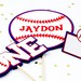 Baseball ONE Cake Topper - Etsy